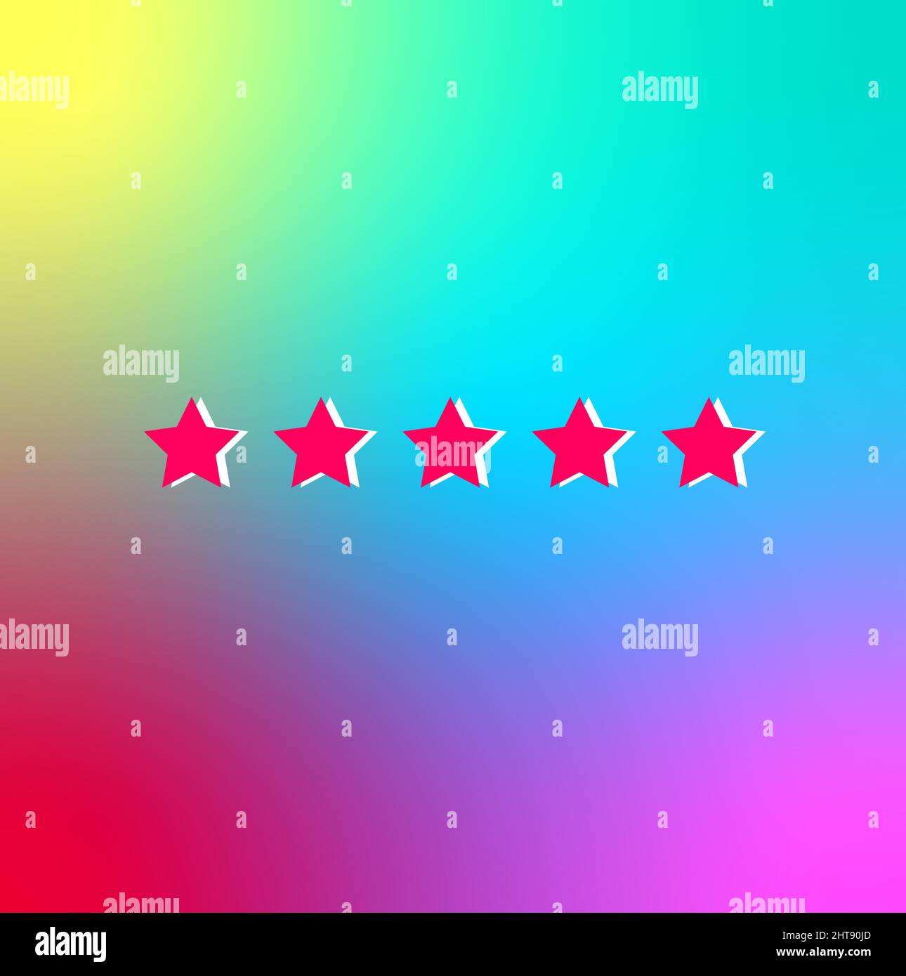 Five Star Banner, Testimonial Template, Header Banner - Editable Vector ...