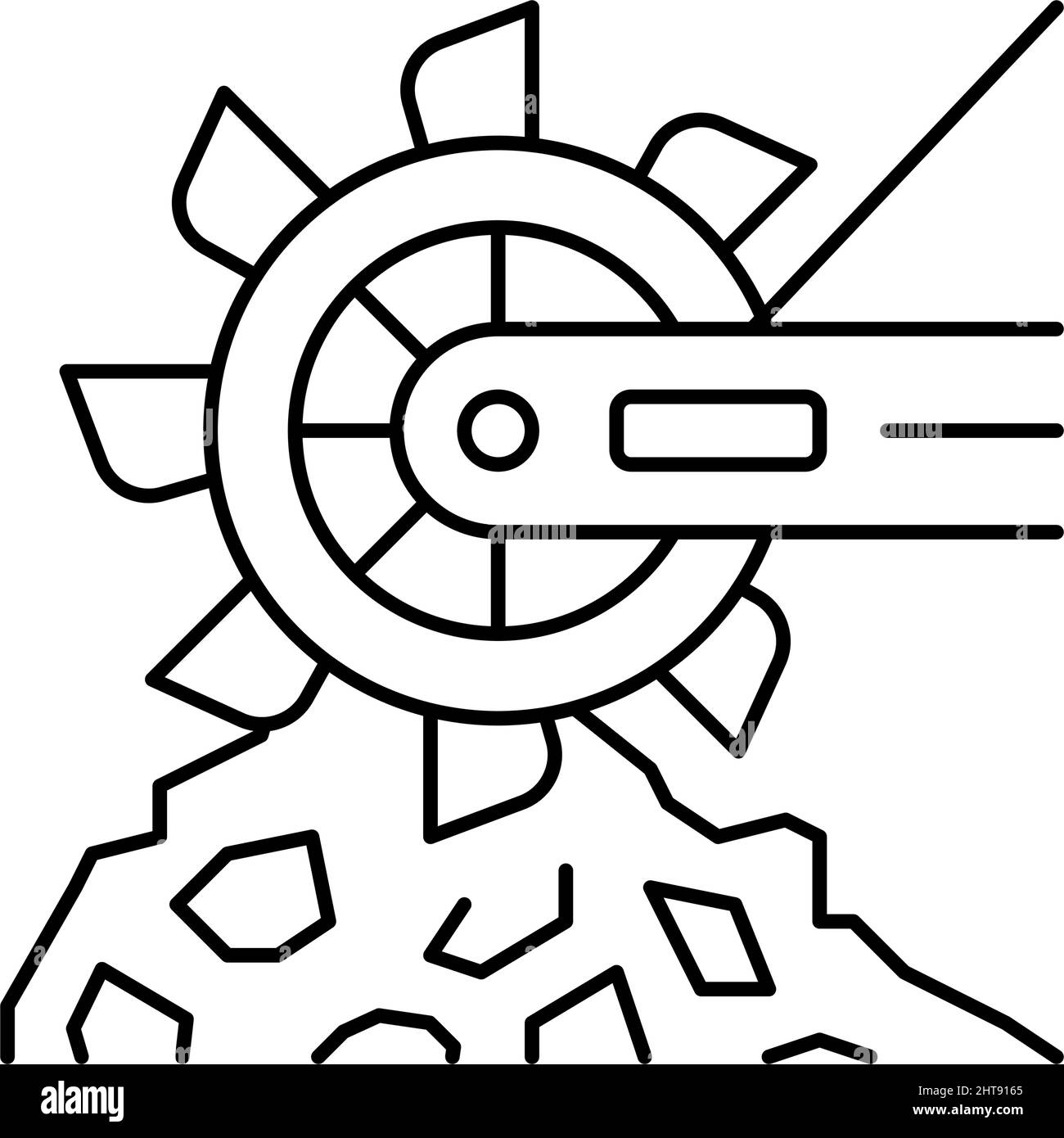 Limestone processing Black and White Stock Photos & Images - Alamy