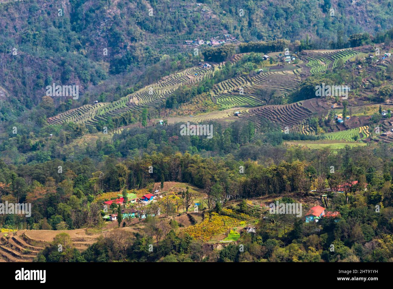 Sikkim village hi-res stock photography and images - Alamy