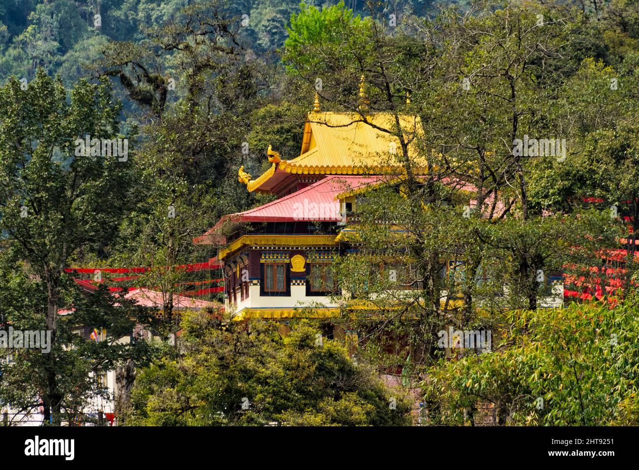 Tashi Choling Dharma Centre, Khecheopalri, West Sikkim, India Stock ...