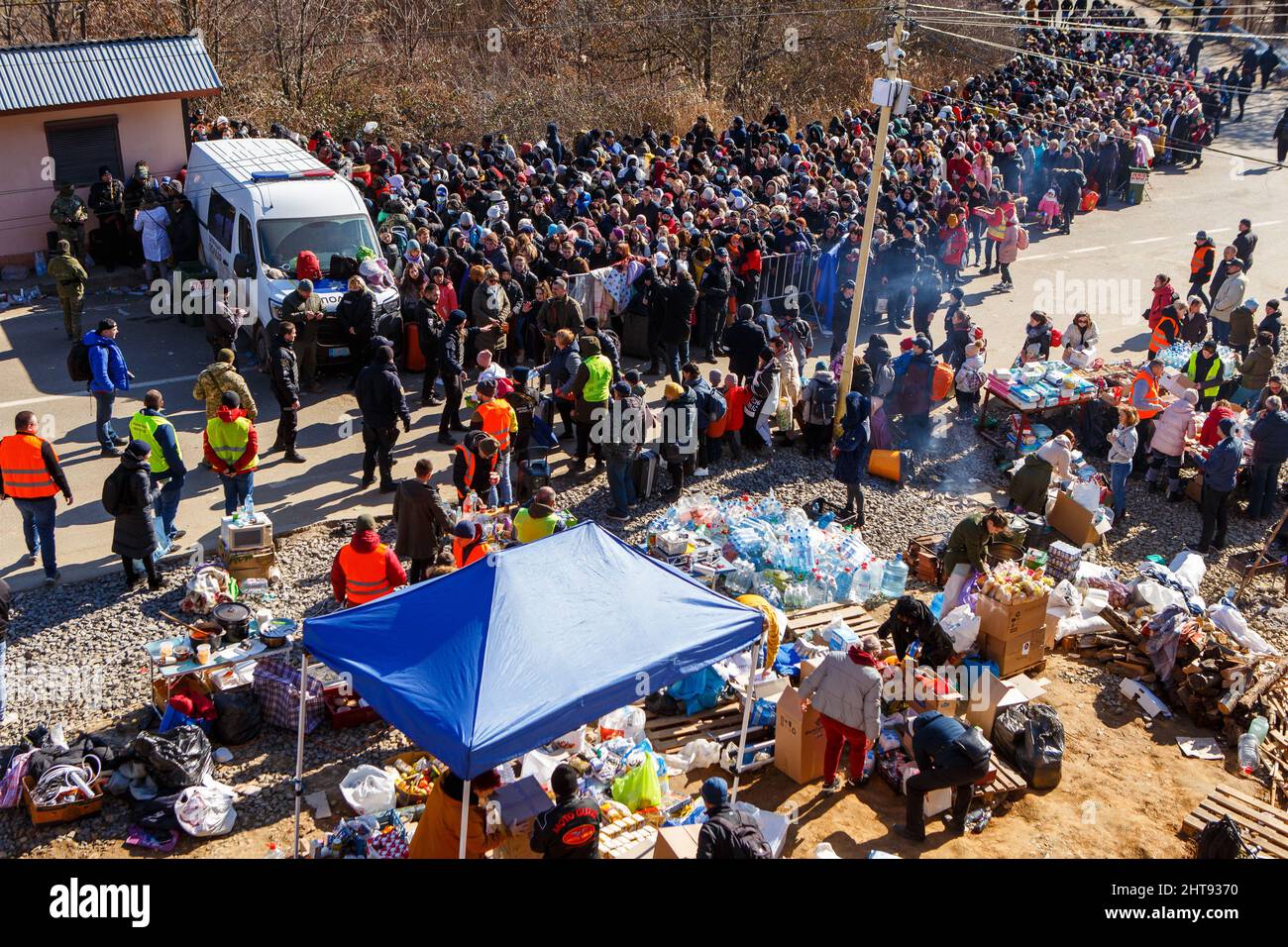 Slovakia border hi-res stock photography and images - Alamy