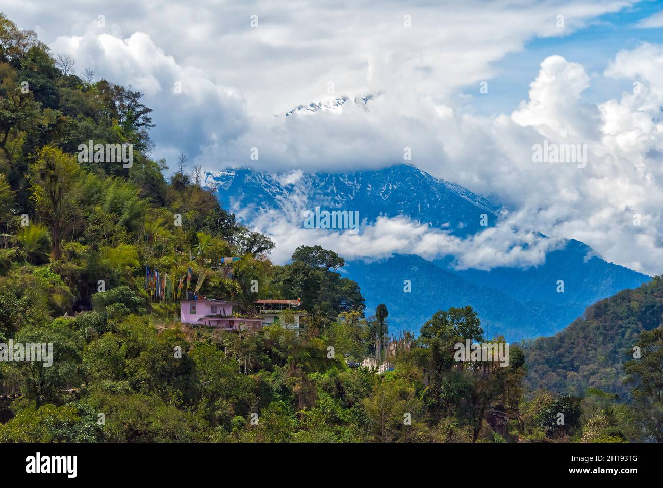 Sikkim village hi-res stock photography and images - Alamy