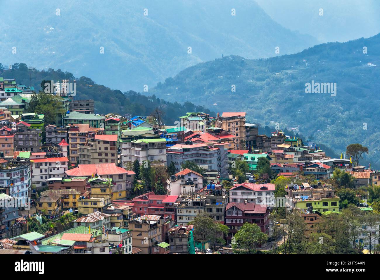 India hillside hi-res stock photography and images - Alamy