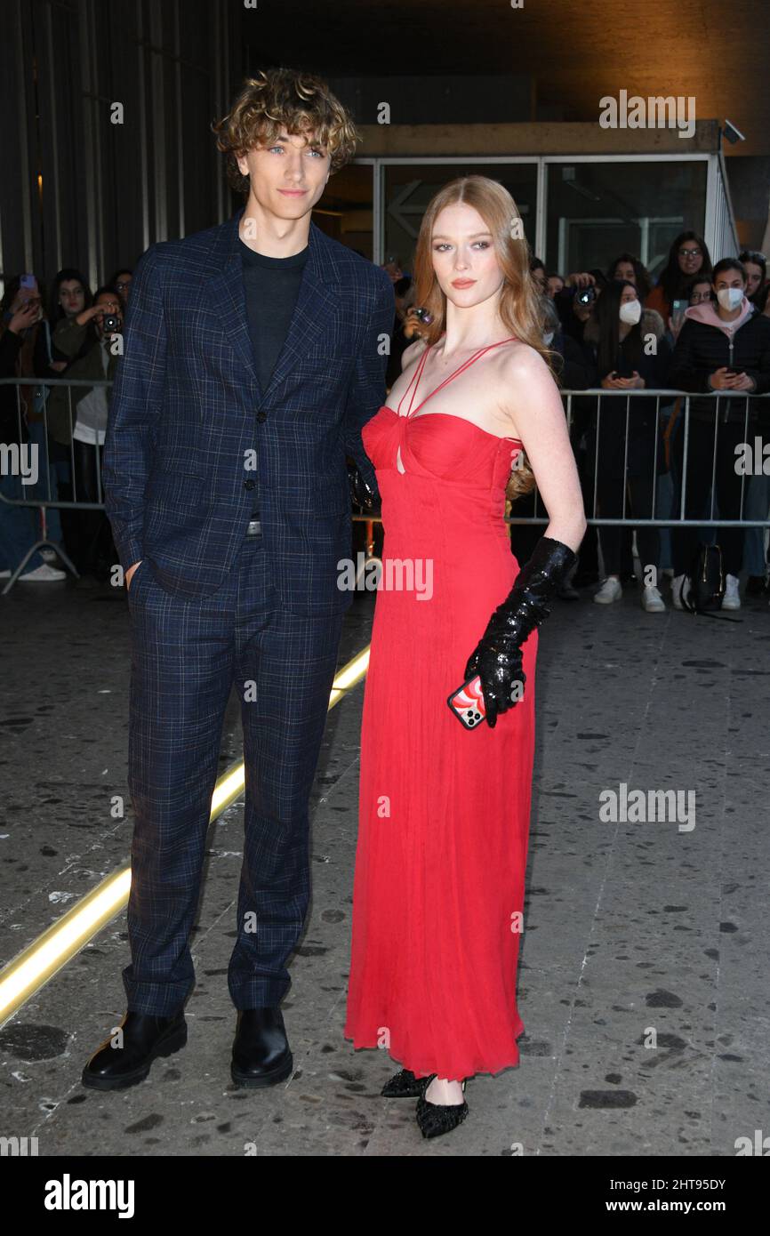 Milan, Italy. 27th Feb, 2022. Milan, Bulgari BZero1 Aurora Awards ...