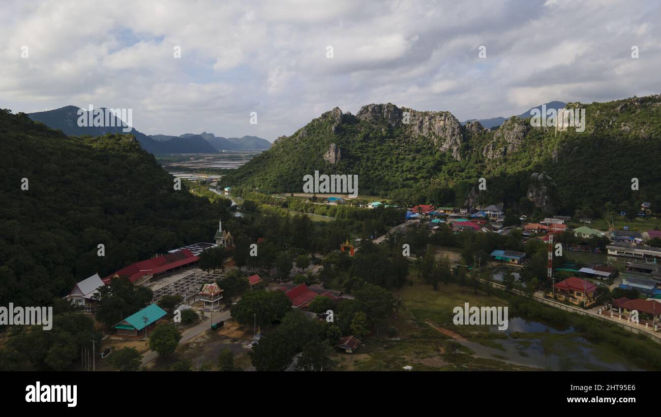 Fishing Village, Khao Sam Roi Yot National Park, Thailand Stock Photo ...