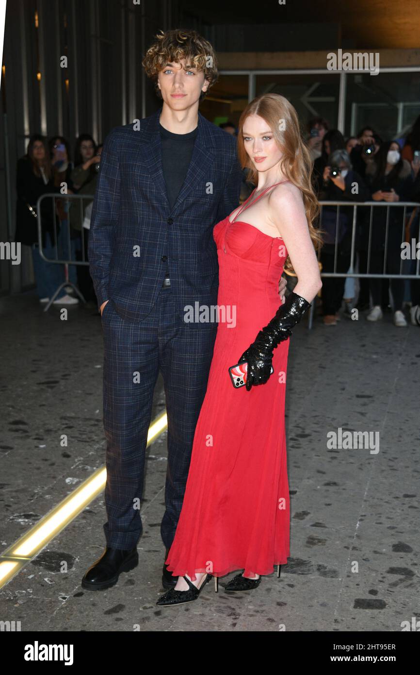 Milan, Italy. 27th Feb, 2022. Milan, Bulgari BZero1 Aurora Awards ...