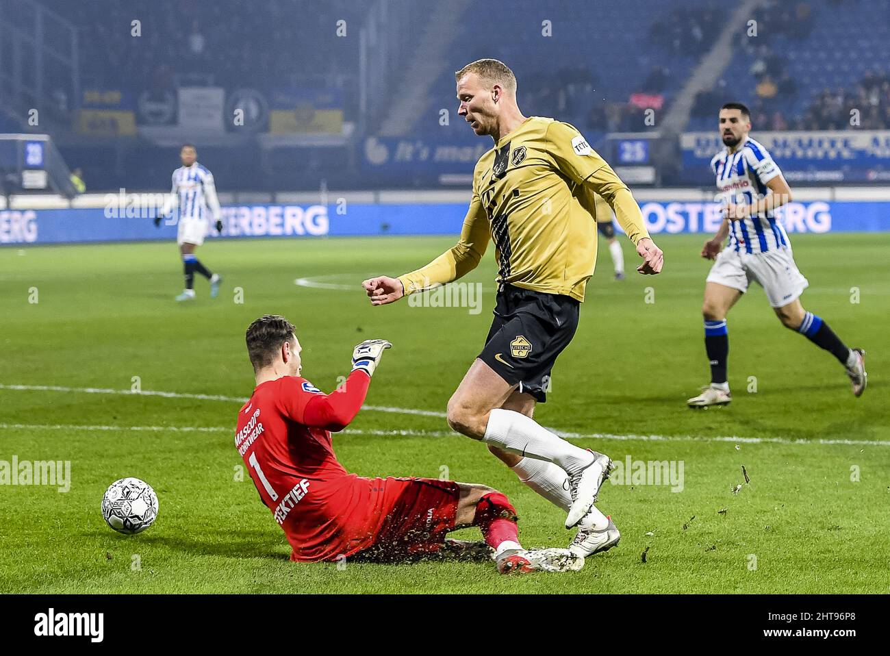 HEERENVEEN, 27-02-2022, Abe Lenstra Stadion, football, Dutch Eredivisie ...
