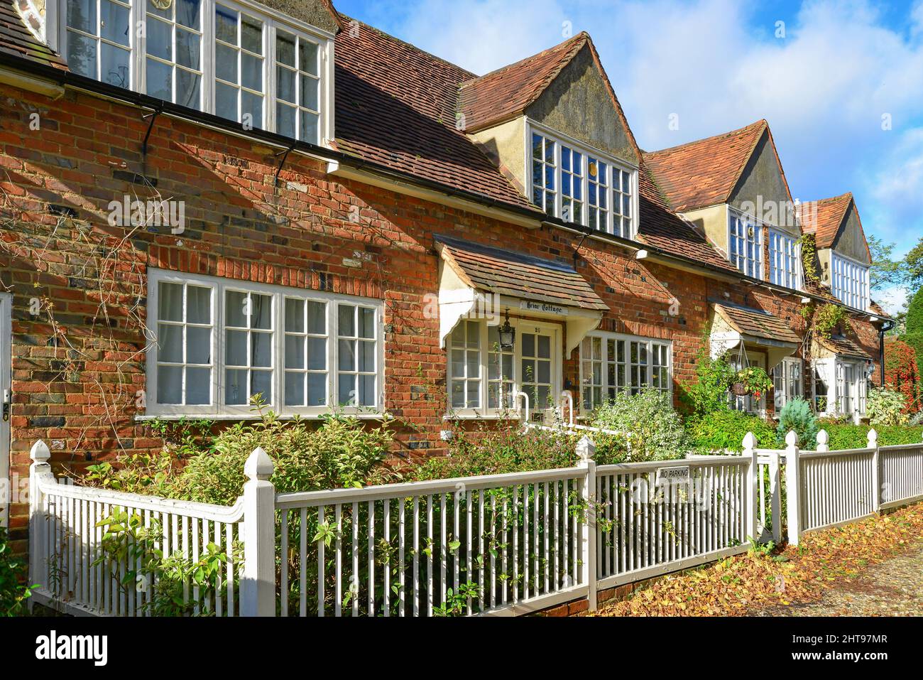 Period cottages in Windsor End, Old Beaconsfield, Buckinghamshire ...