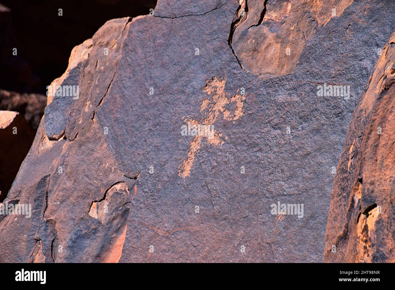 Petroglyphs Rock Paintings St George Utah on Land Hill from Ancestral ...