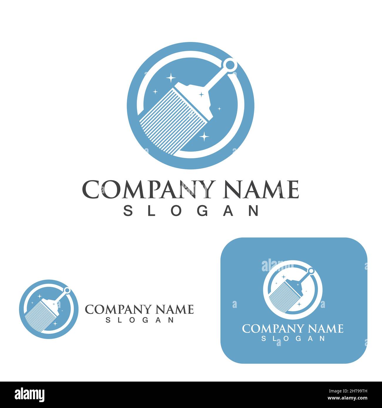Cleaning logo and symbol ilustration vector template Stock Vector Image ...