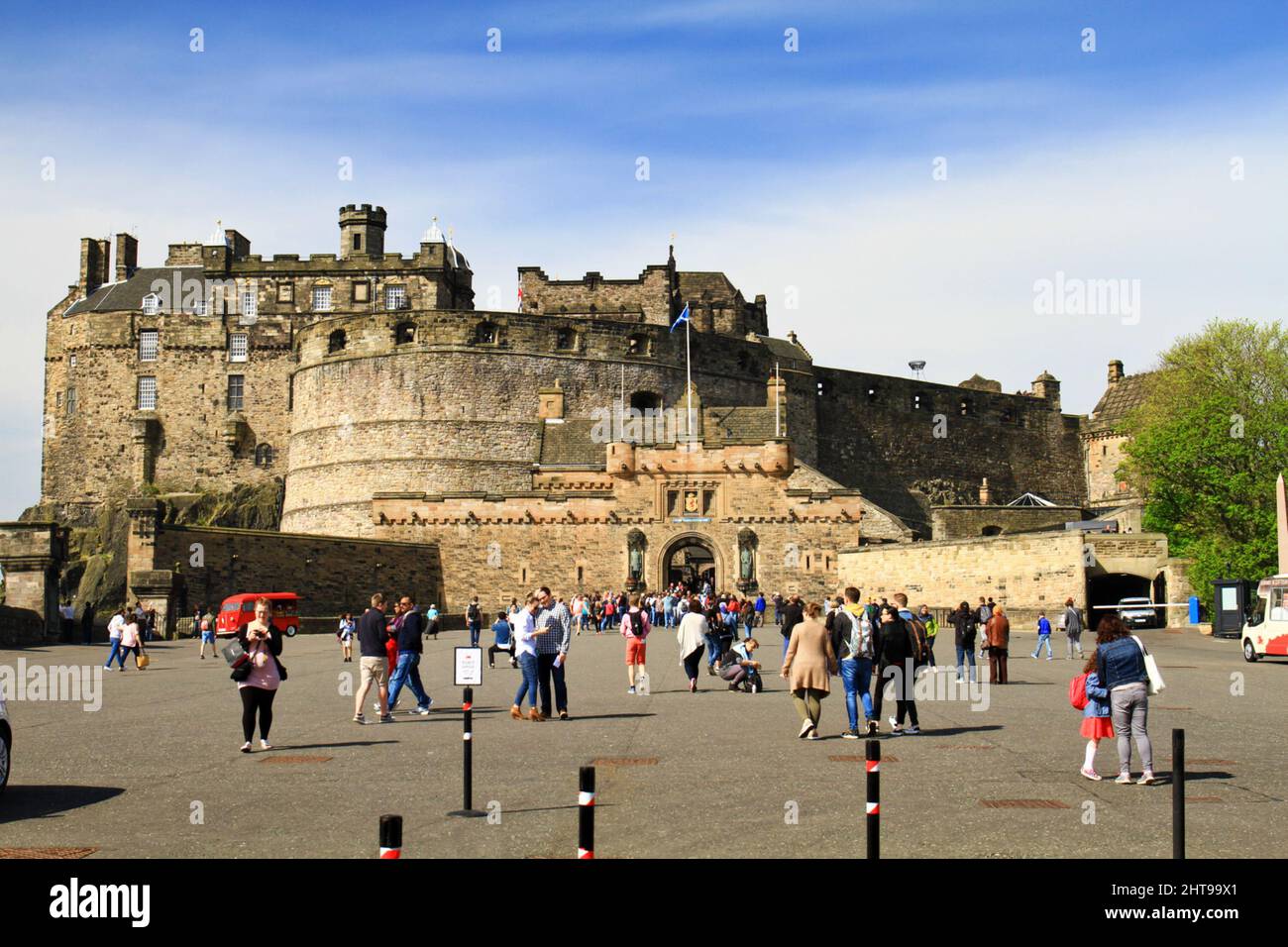 Edinburgh historical centre Stock Photo - Alamy