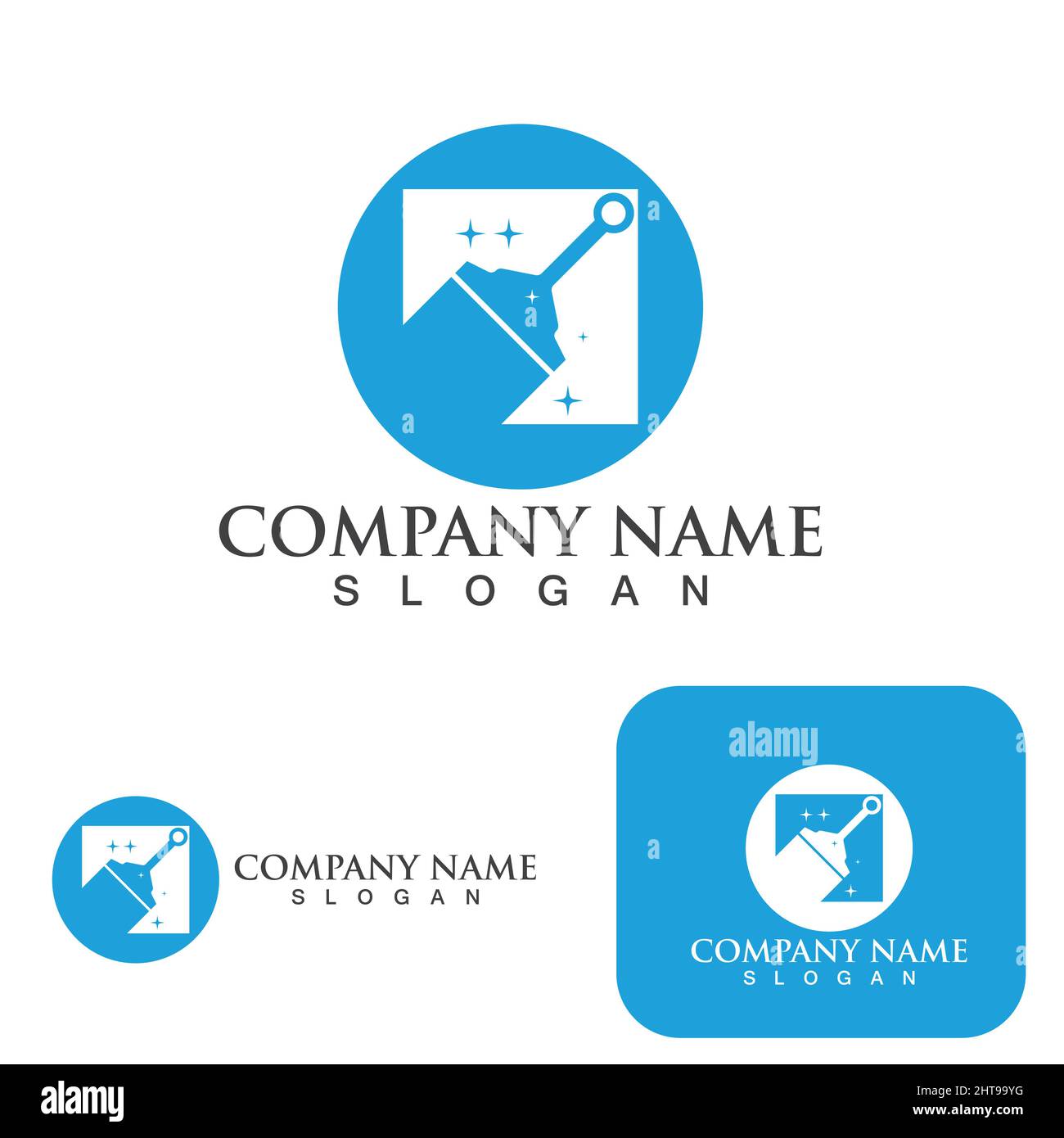 Cleaning logo and symbol ilustration vector template Stock Vector Image ...