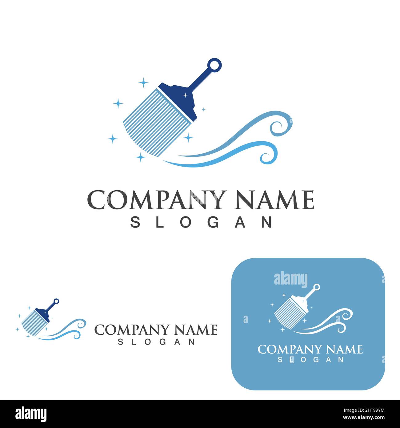 Cleaning logo and symbol ilustration vector template Stock Vector Image ...