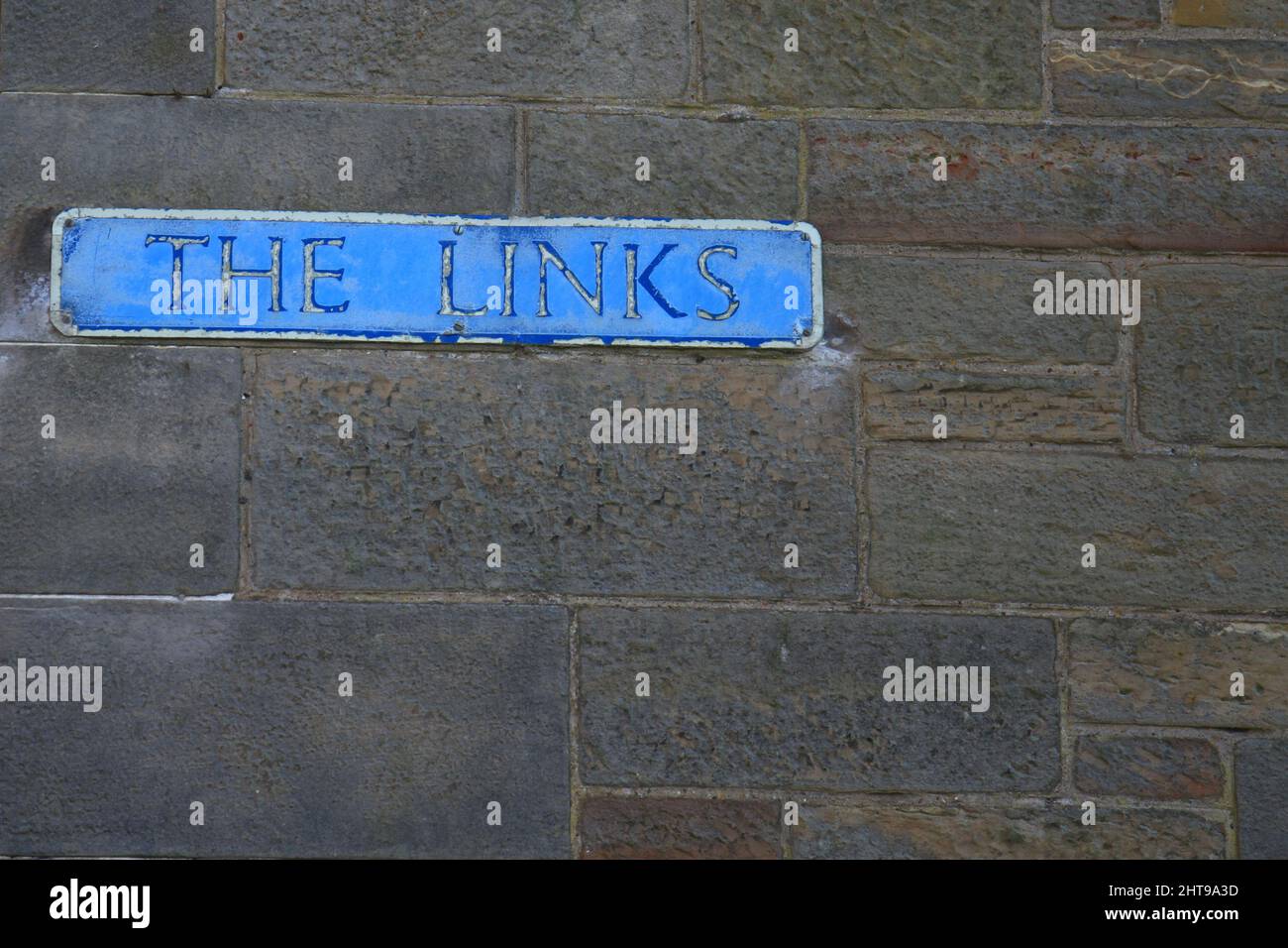 traditional street sign in Scotland Stock Photo - Alamy