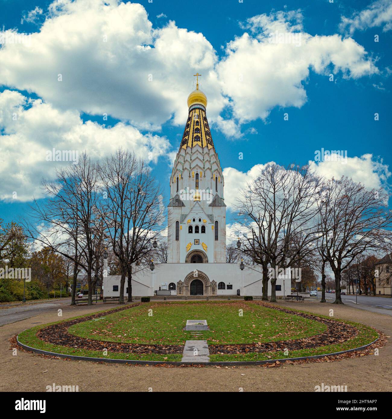 Russian Orthodox Church 'Russische Gedachtniskirche' in Leipzig ...