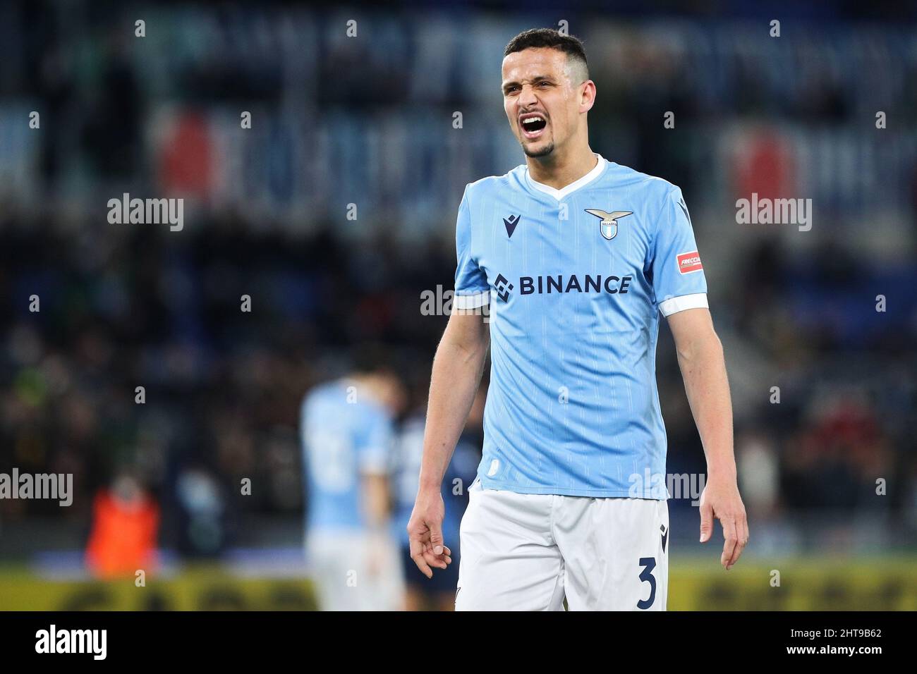 Luiz Felipe Ramos of Lazio reacts during the Italian championship Serie ...