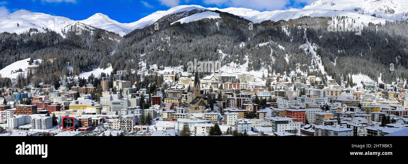 Davos switzerland city hi-res stock photography and images - Alamy