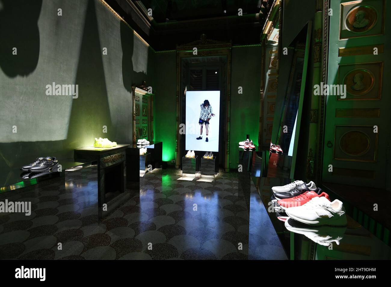 Milan Fashion Week - Women F/W 22-23 Giuseppe Zanotti Presentation ...