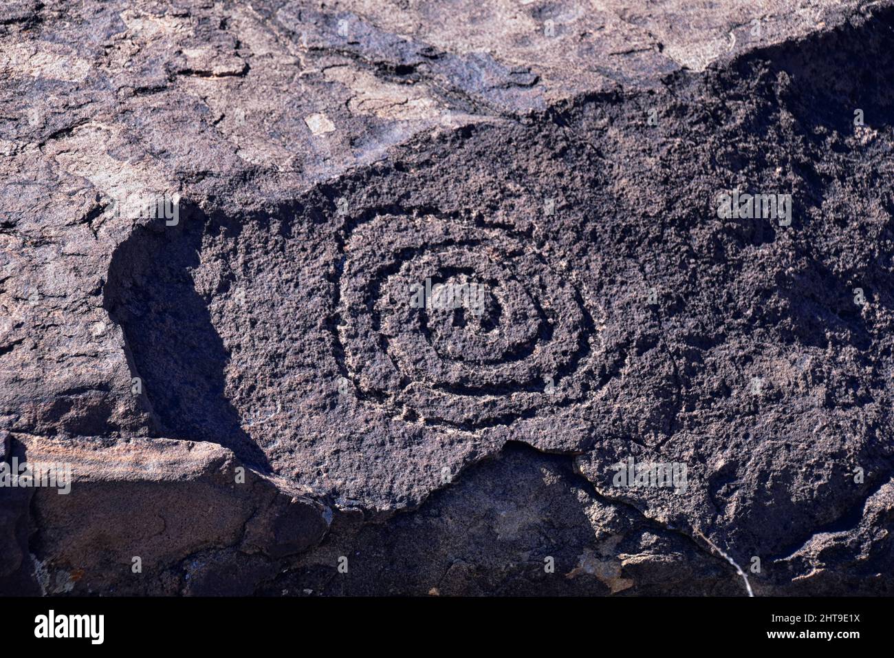 Petroglyphs Rock Paintings St George Utah on Land Hill from Ancestral ...