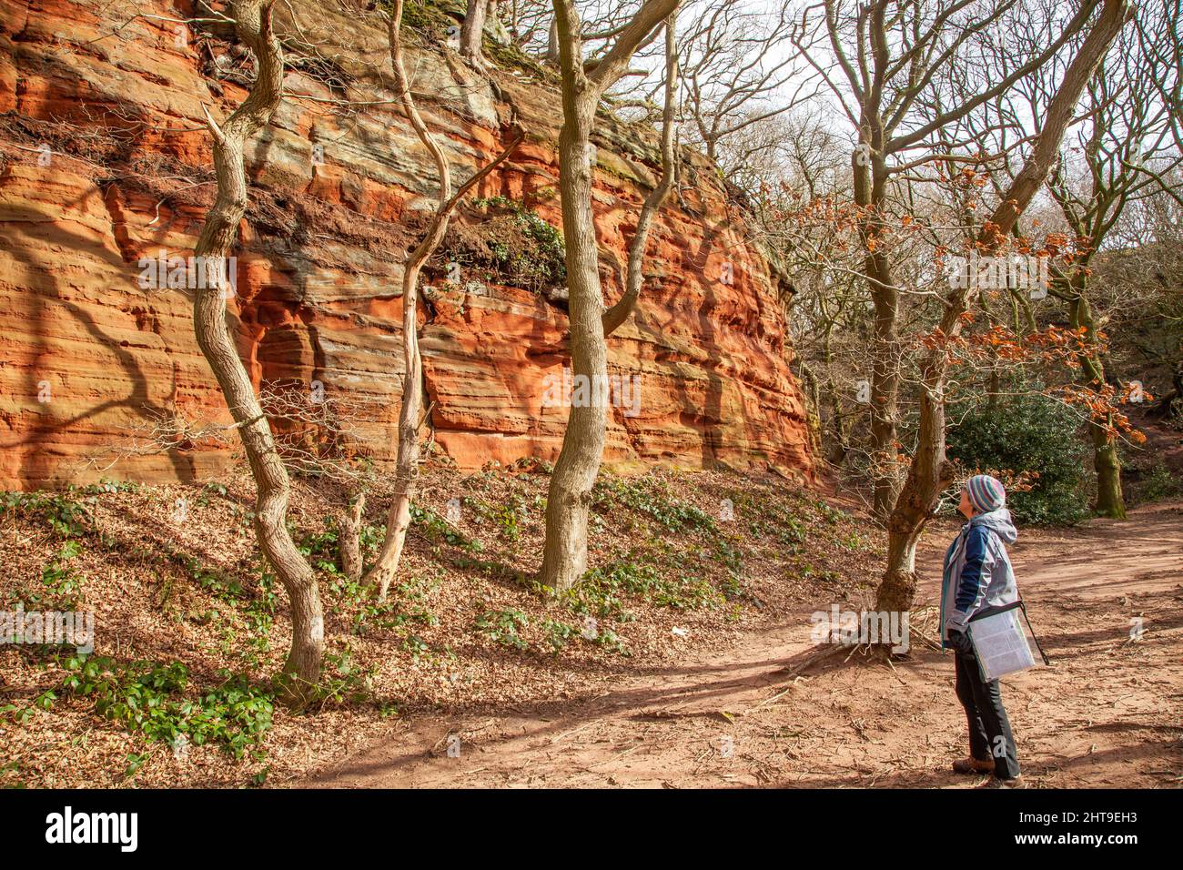 Triassic sandstone ridge hi-res stock photography and images - Alamy