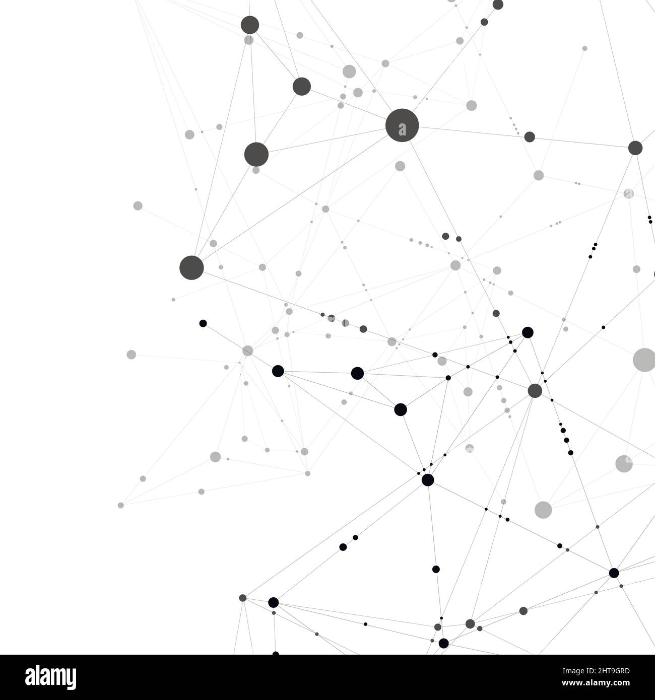 Internet connection geometric shapes. Vector graphic design Stock ...