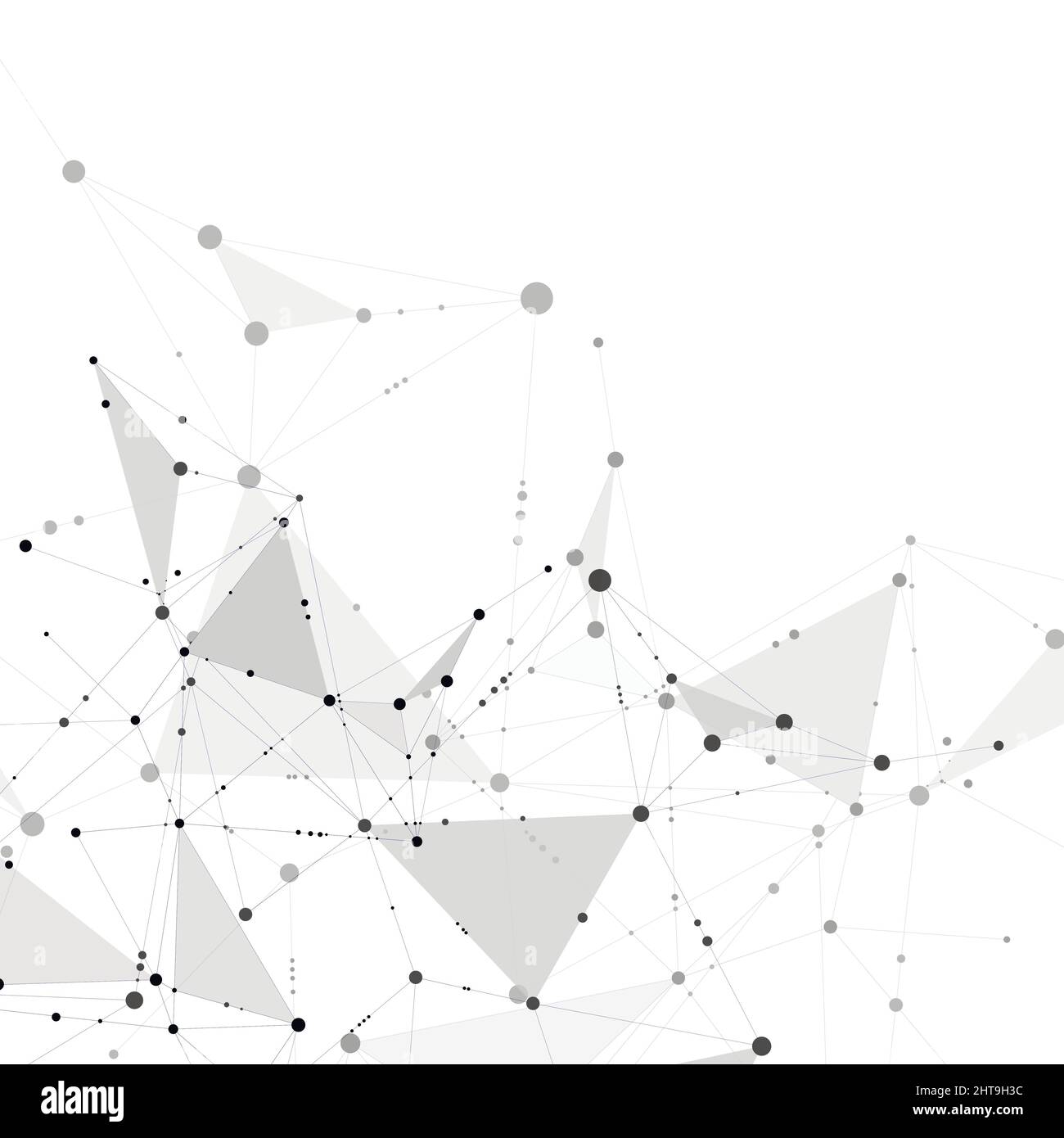 Abstract science network concept vector Stock Vector Image & Art - Alamy