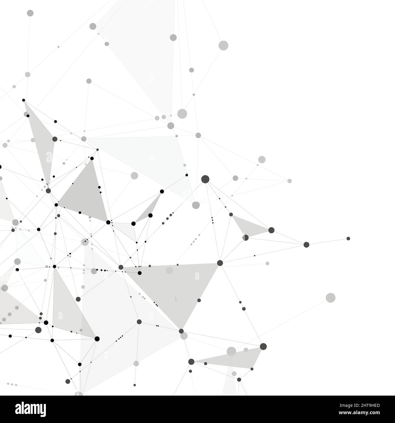 Abstract science network concept vector Stock Vector Image & Art - Alamy