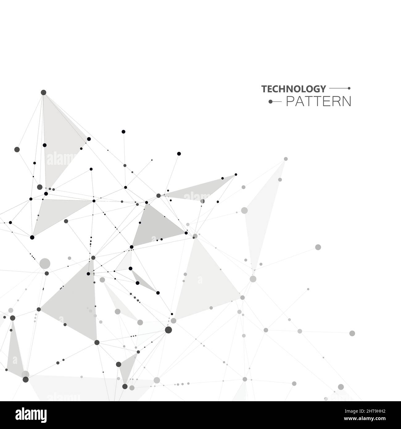 Abstract science network concept vector Stock Vector Image & Art - Alamy