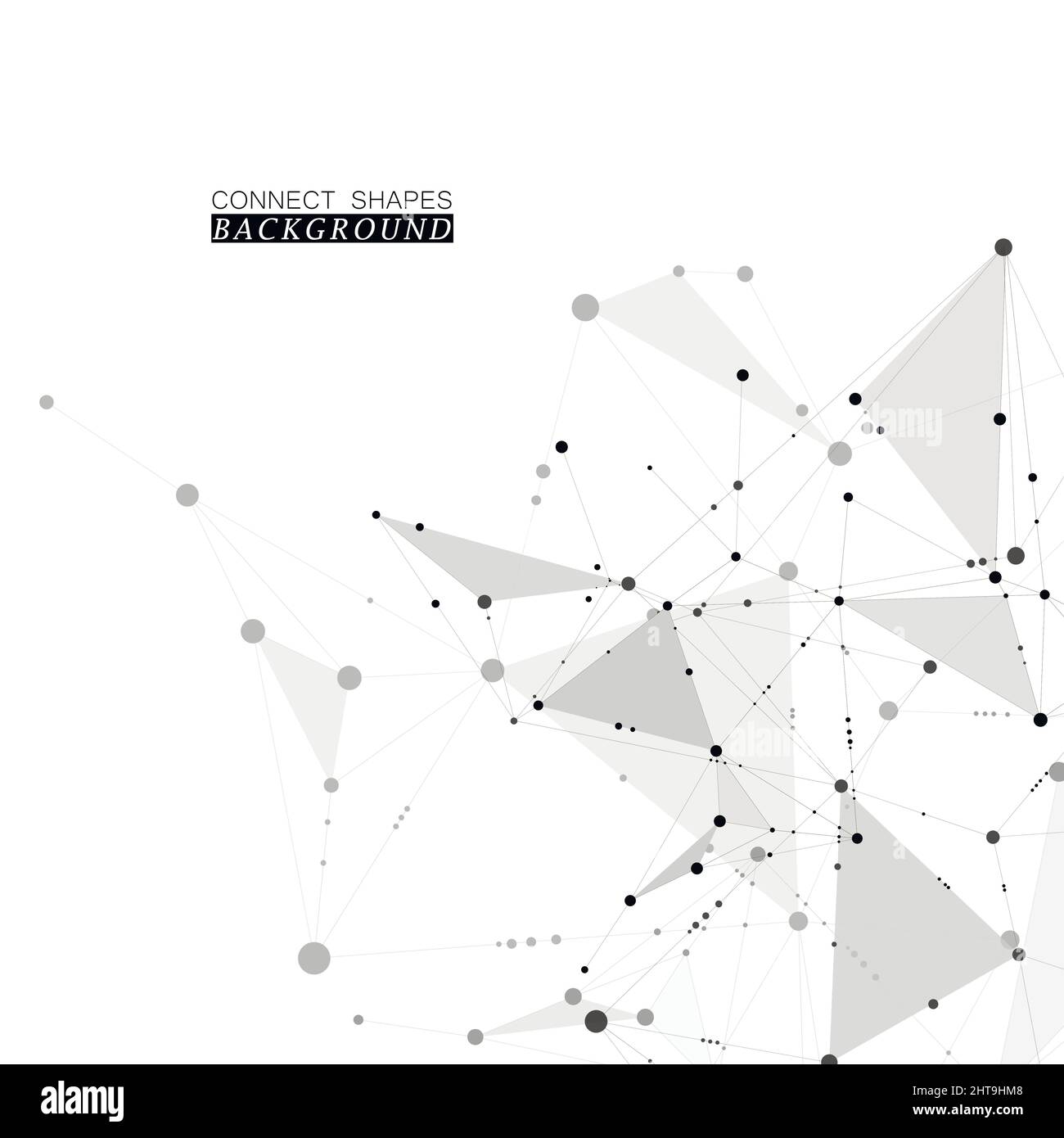 Abstract science network concept vector Stock Vector Image & Art - Alamy