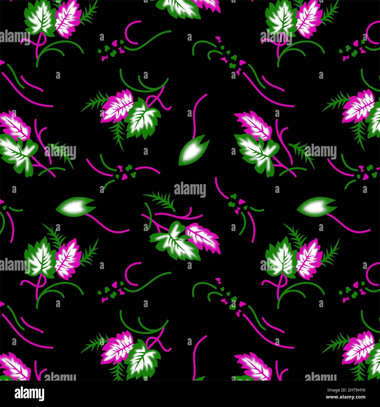 Illustration of a beautiful pattern Stock Photo - Alamy