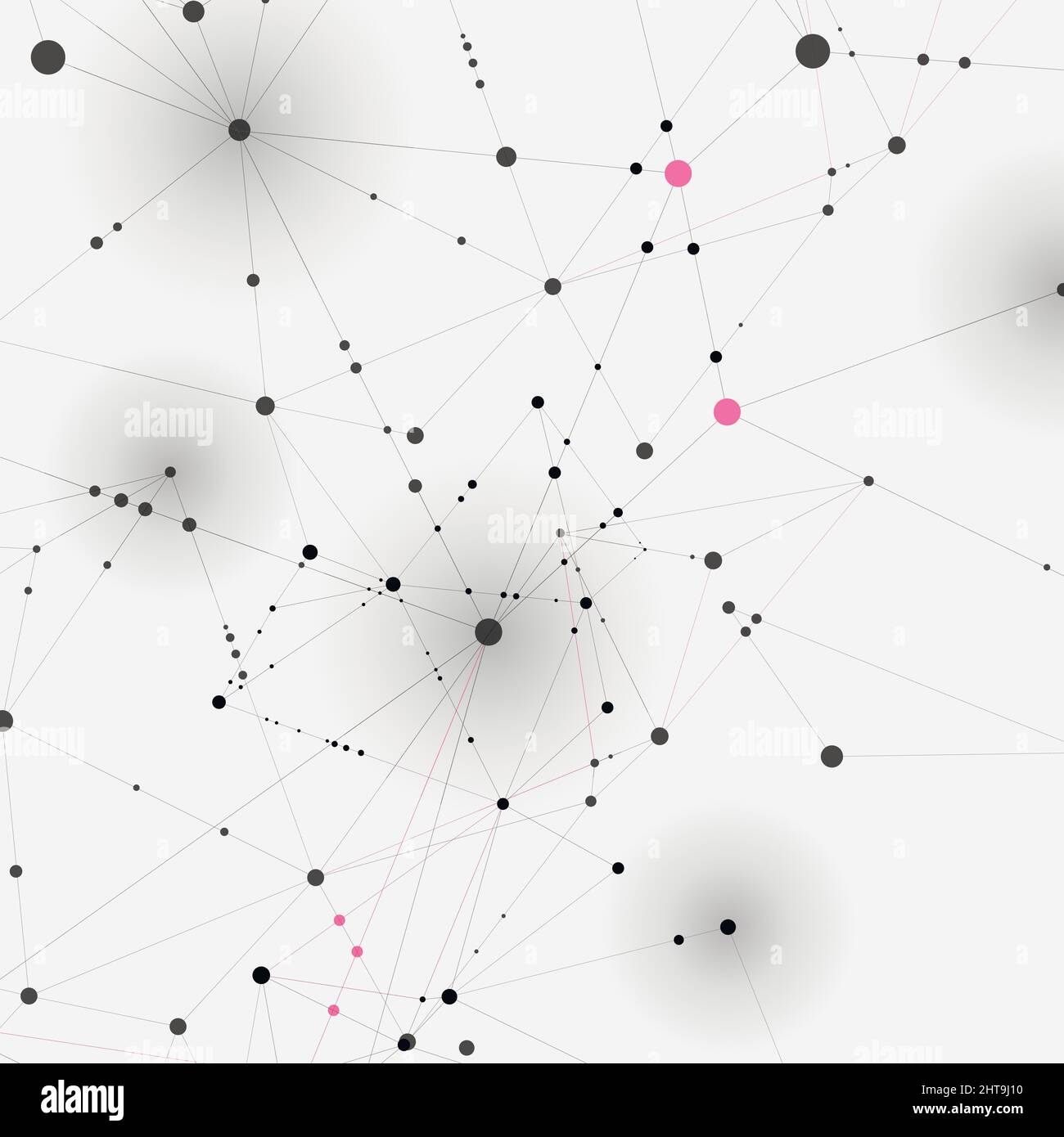 Connection dots and lines science background Stock Vector Image & Art ...