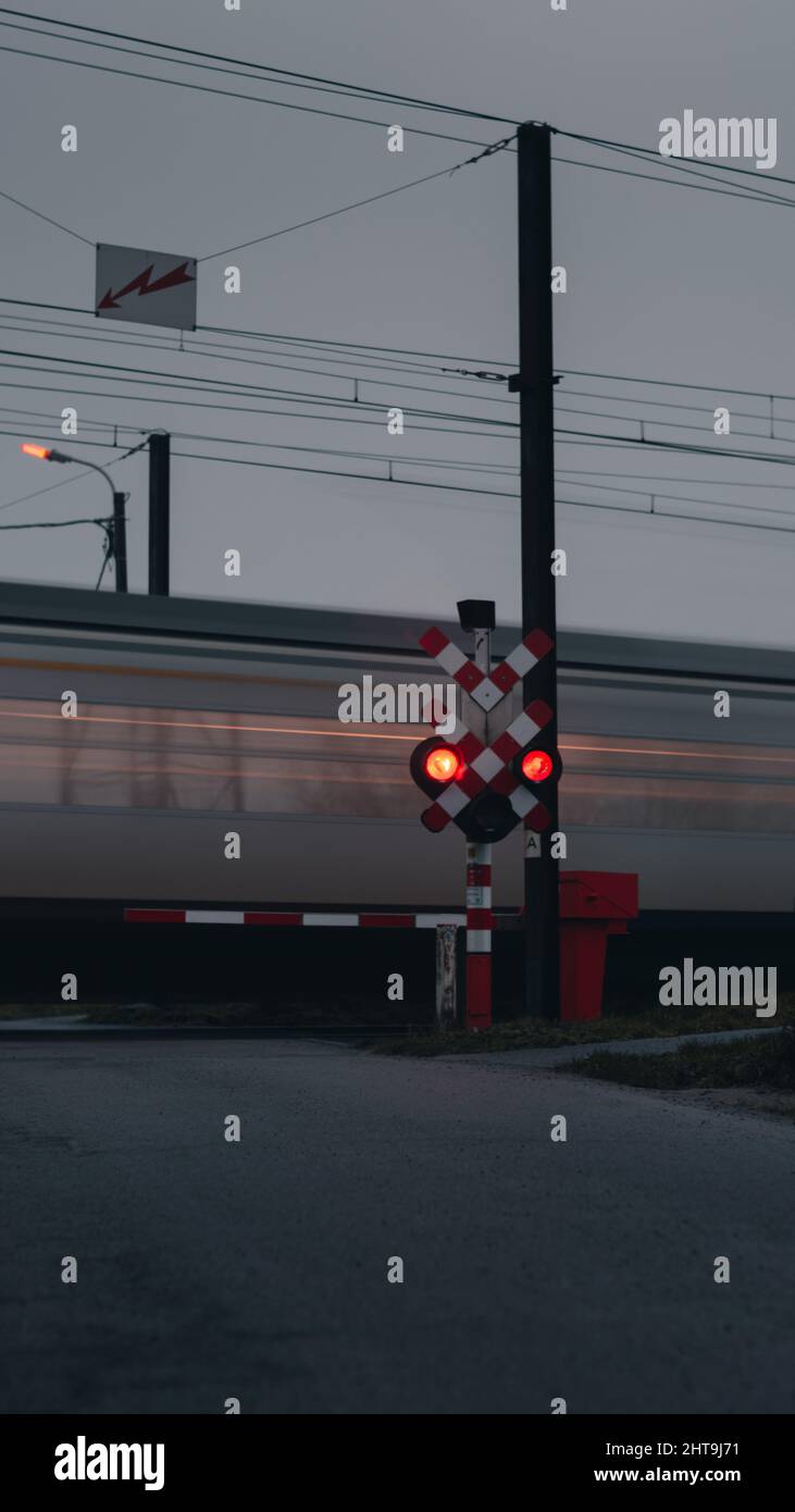 Vertical shot fast asphalt hi-res stock photography and images - Alamy