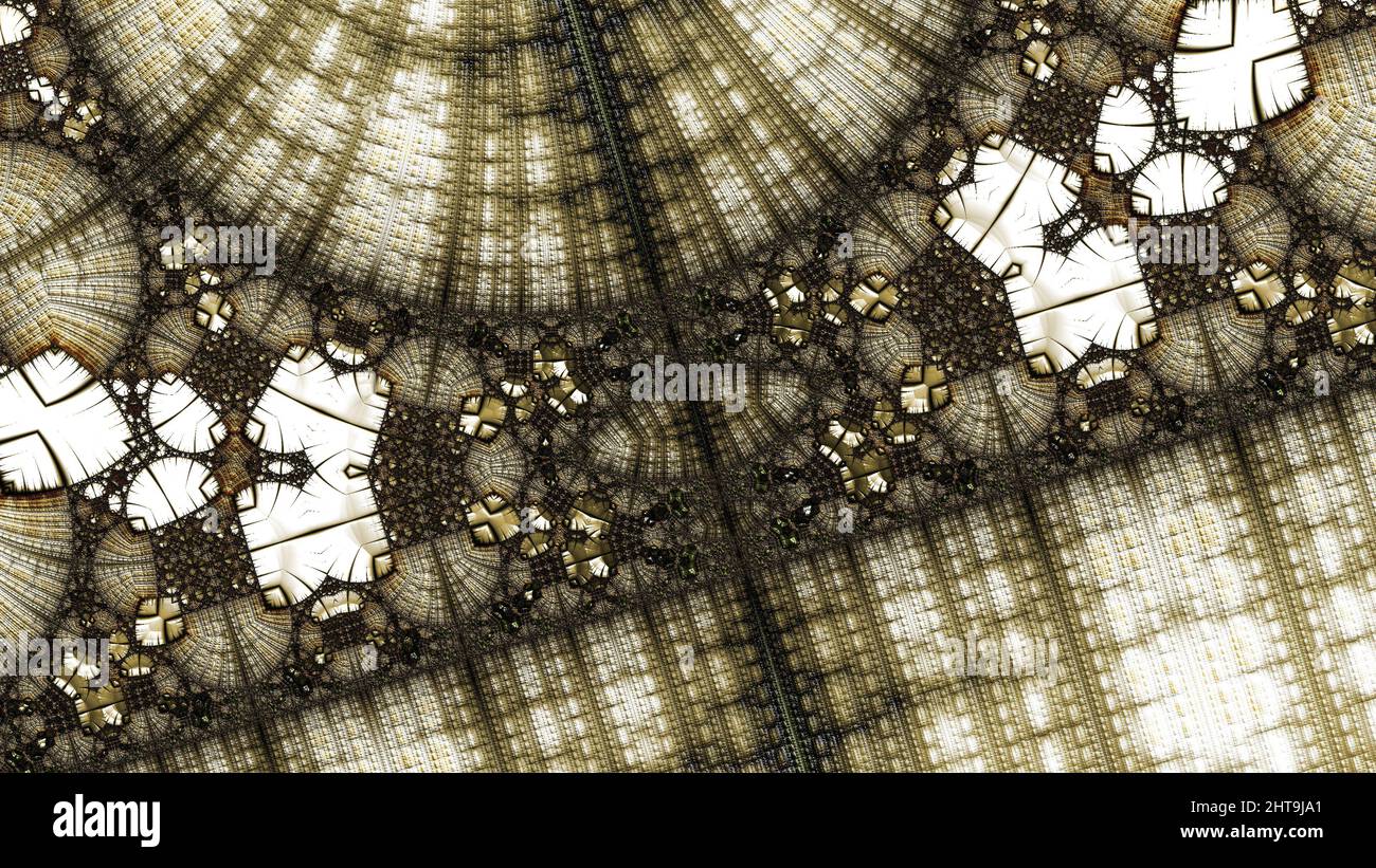 Illustration of digital fractal design Stock Photo - Alamy