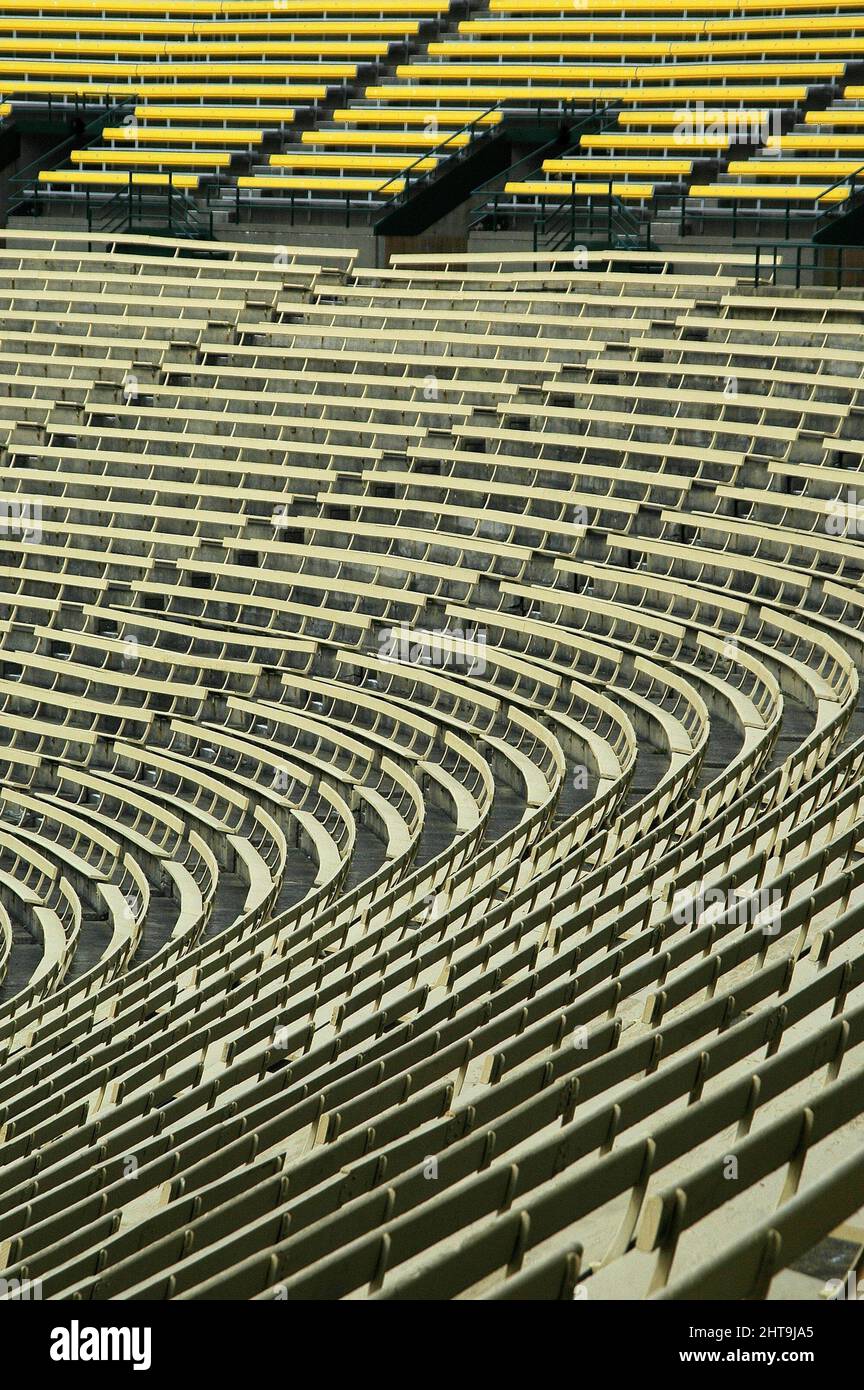 Vertical shot of the big empty stadium Stock Photo - Alamy