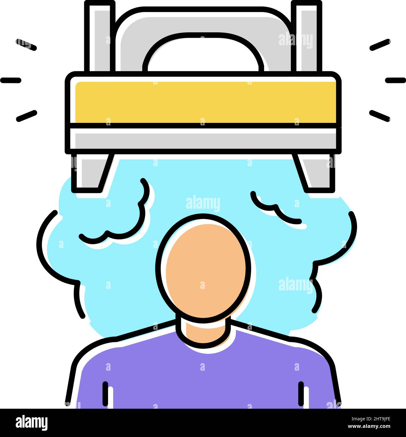 Sleep restriction Stock Vector Images - Alamy