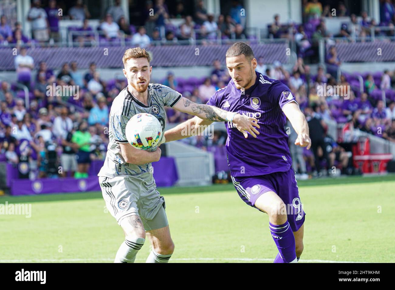 Orlando, Florida, USA, February 27, 2022, CF Montreal player Joel ...