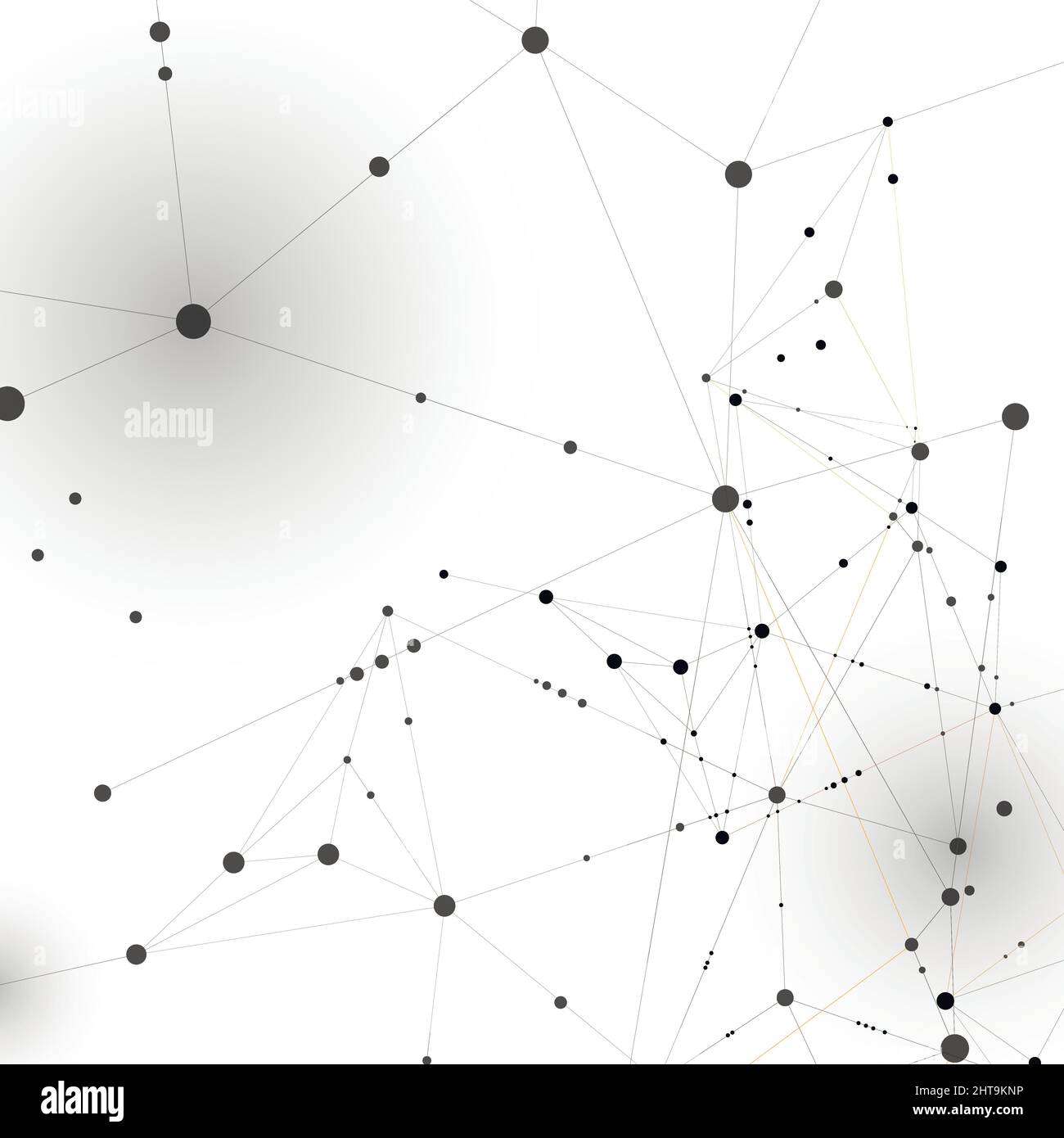 Connection dots and lines science background Stock Vector Image & Art ...