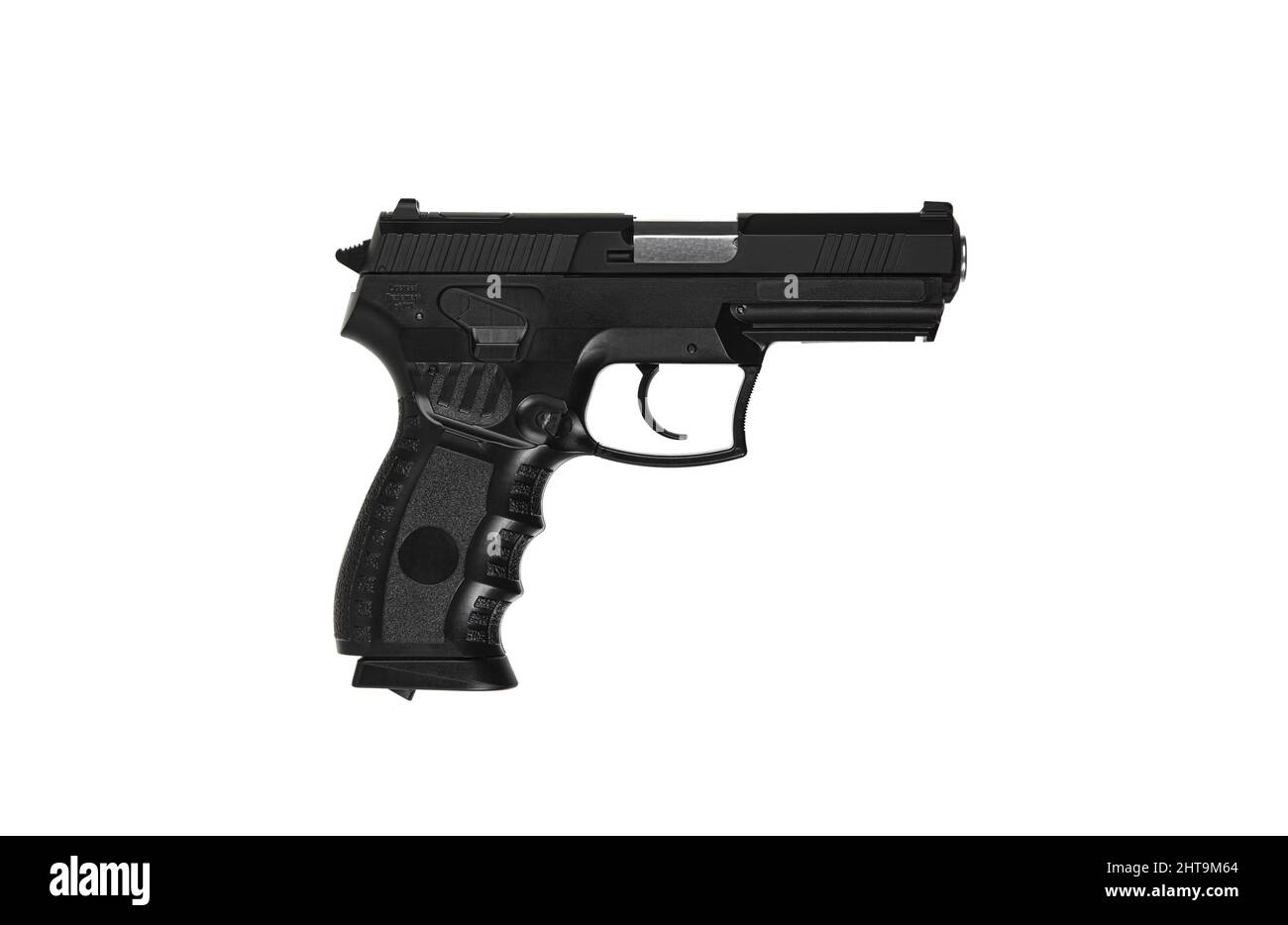 Air gun. Modern pneumatic weapon for air soft, sports and entertainment ...