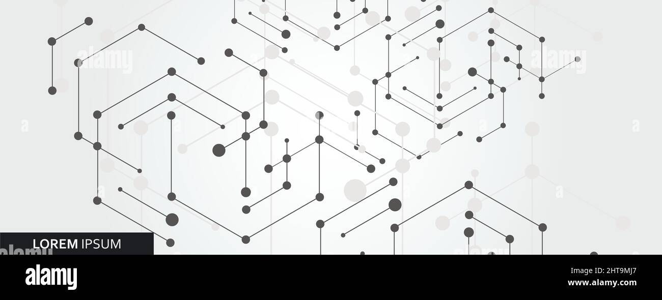 Simple technology graphic background Stock Vector Image & Art - Alamy