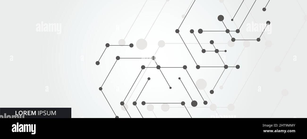 Simple technology graphic background Stock Vector Image & Art - Alamy