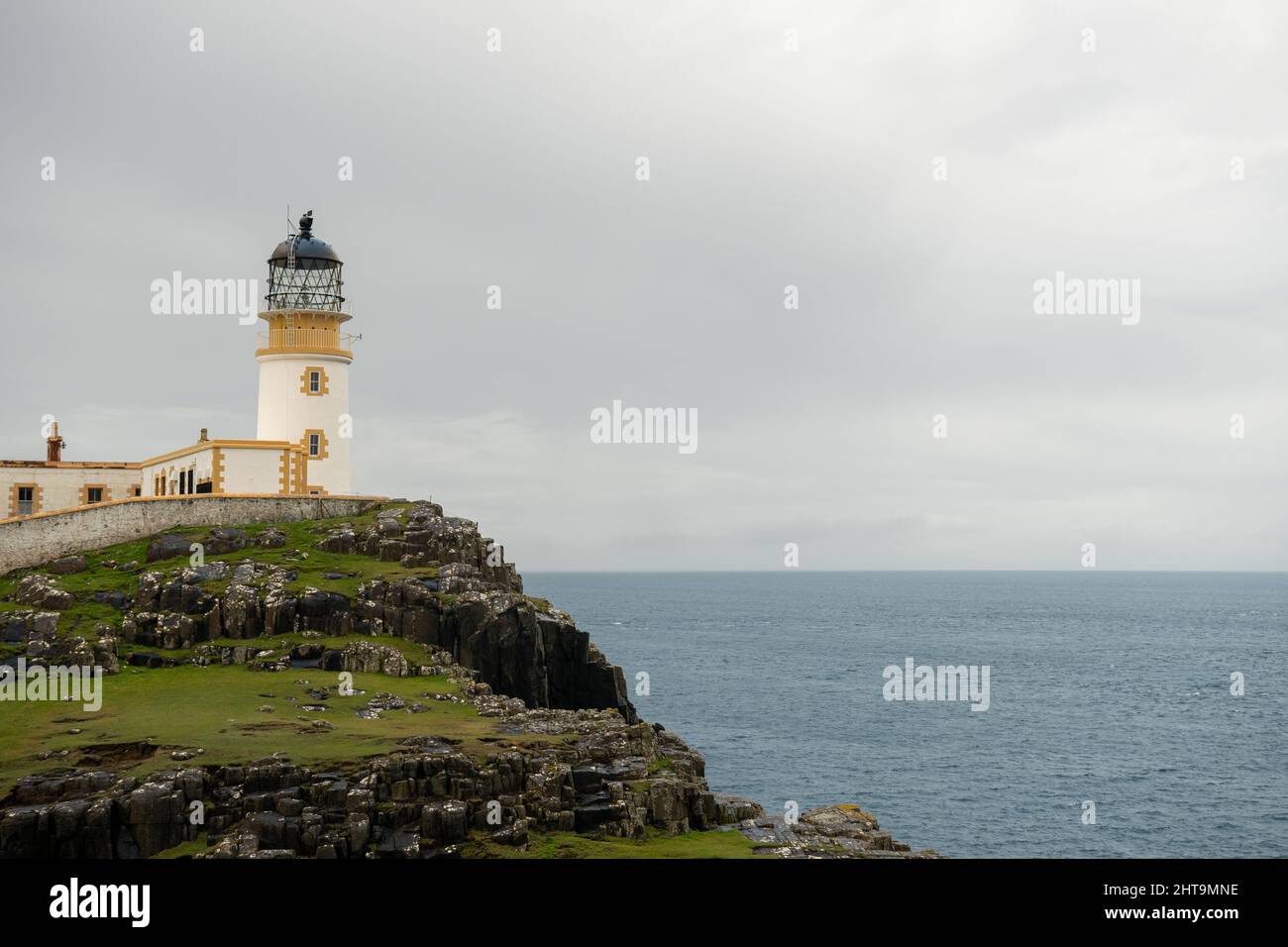 Neist Point Lighthouse on the Isle of Skye, Scotland Stock Photo - Alamy