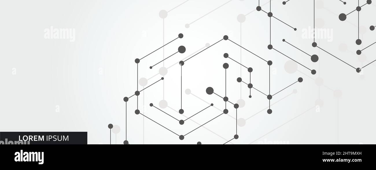 Simple technology graphic background Stock Vector Image & Art - Alamy