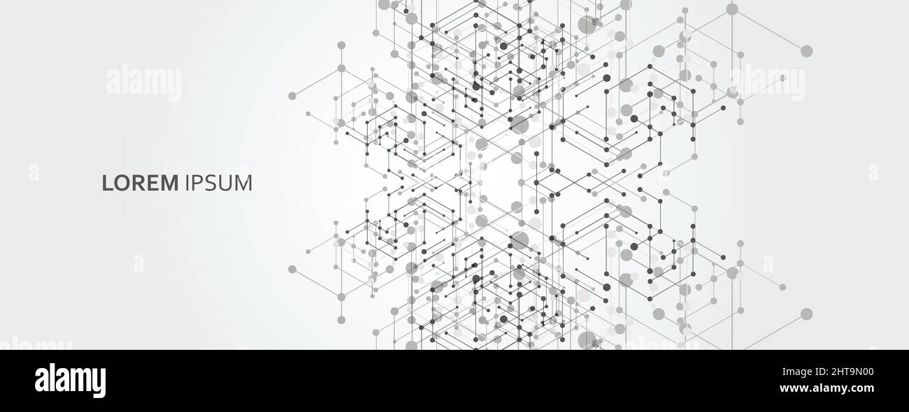 Simple technology graphic background Stock Vector Image & Art - Alamy