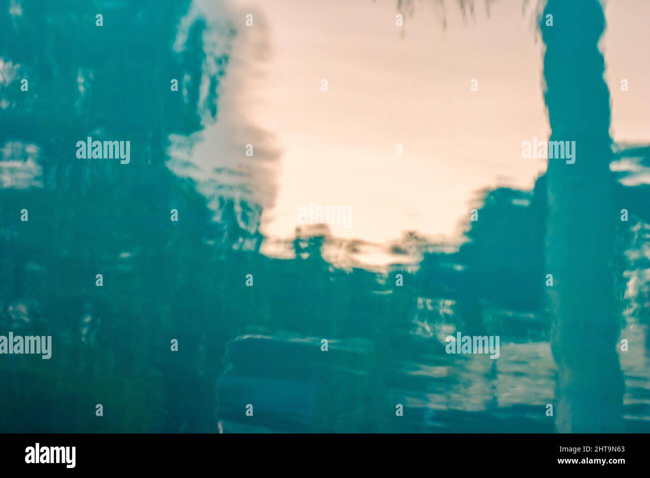 Abstract water reflection background Stock Photo - Alamy