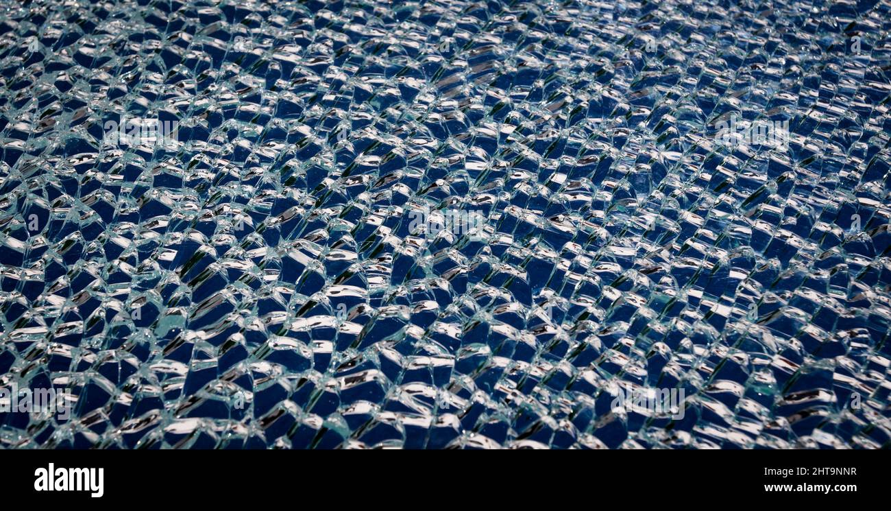 Glass glossy blue texture Stock Photo - Alamy