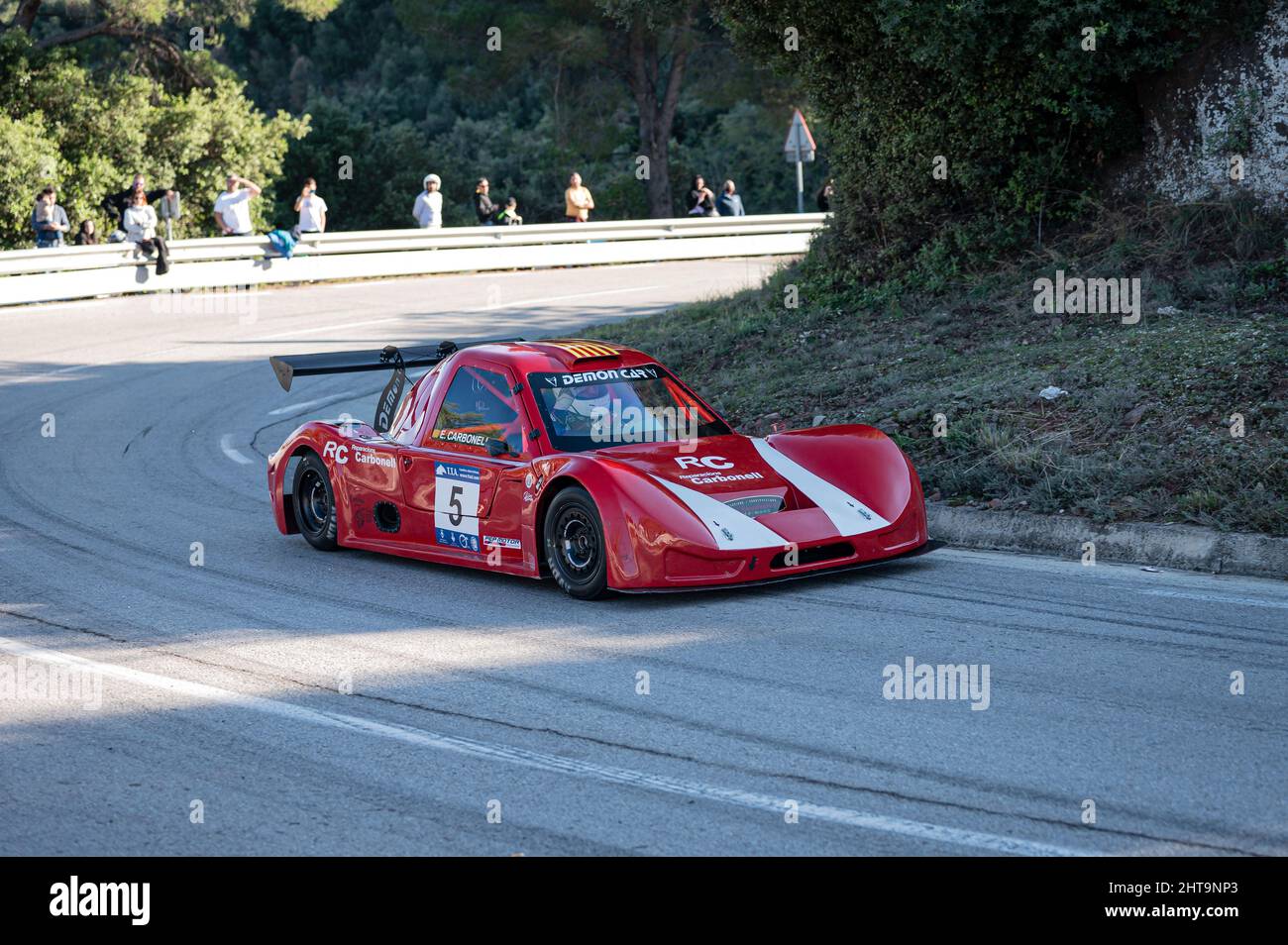 Demon Car CM R2 in the Rally hill climb in Sant Feliu Codines Stock ...