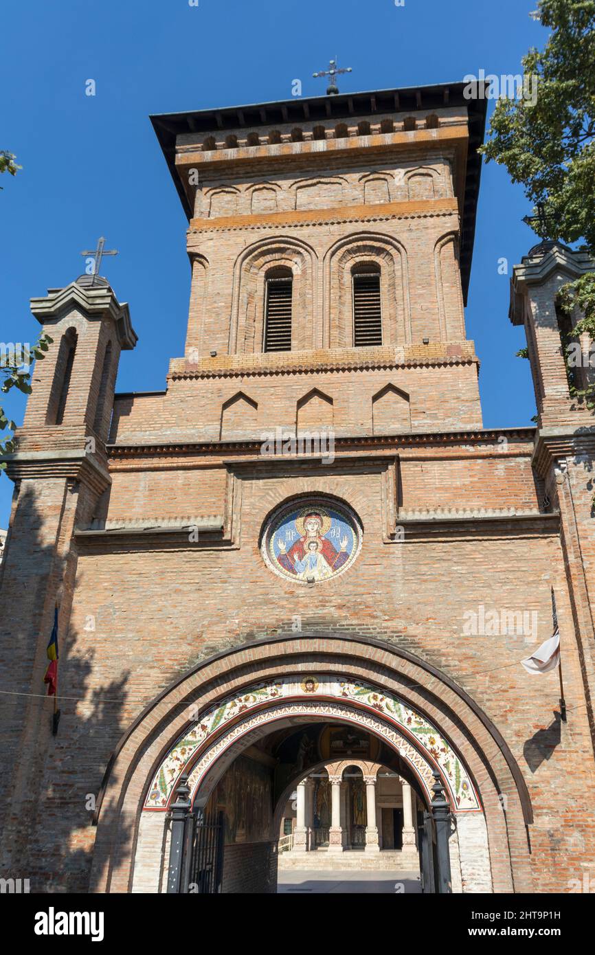 BUCHAREST, ROMANIA - AUGUST 16, 2021: Medieval Antim monastery of All ...