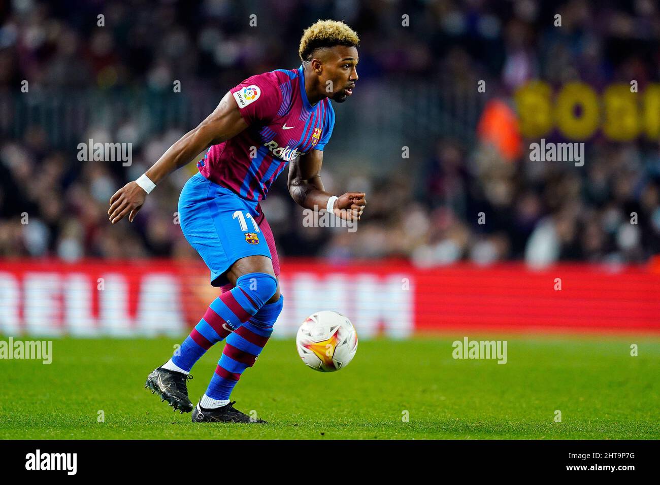 Adama Traore of FC Barcelona during the La Liga match between FC ...
