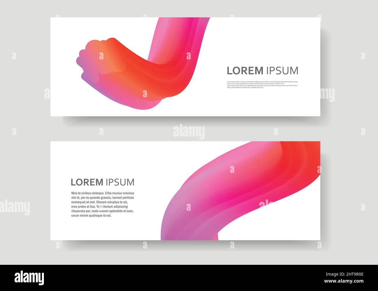 Vector wave abstract background. Design banner template Stock Vector ...