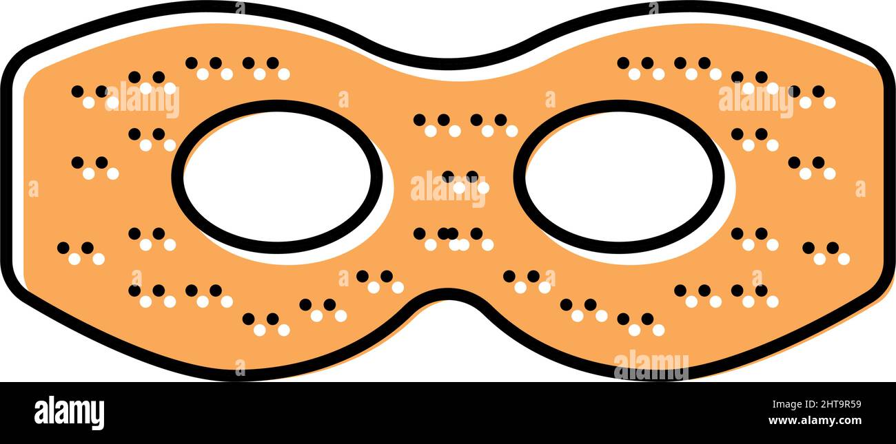 eye mask color icon vector illustration Stock Vector Image & Art - Alamy